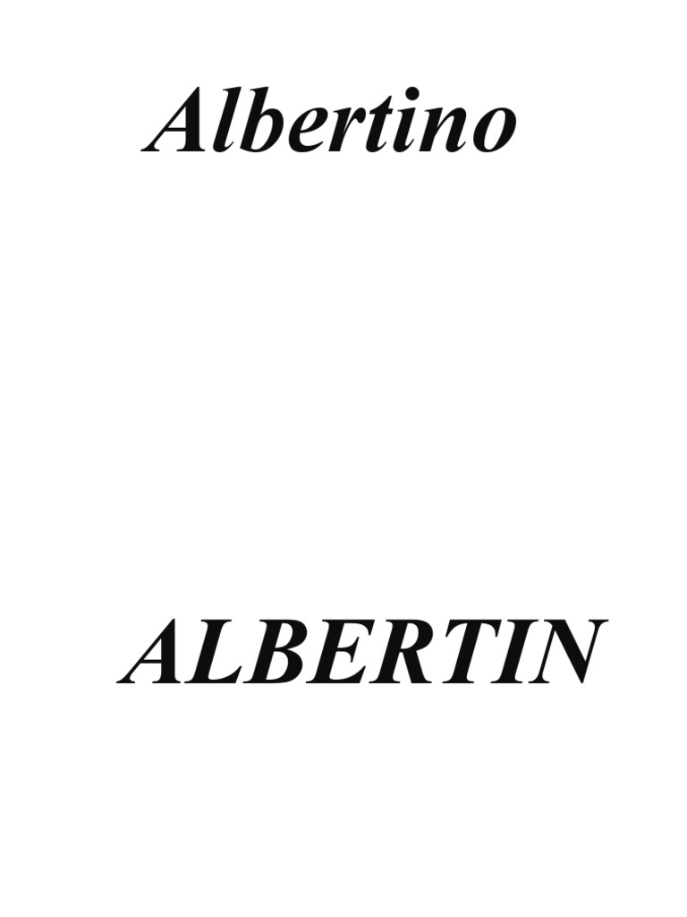 Albertino | PDF