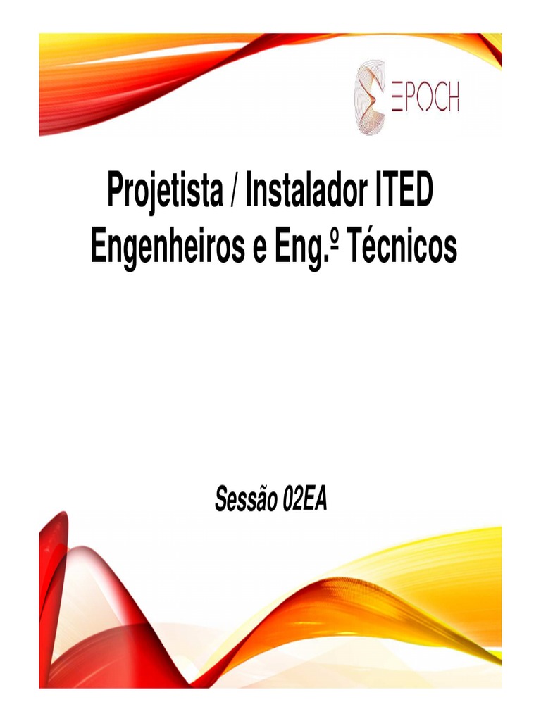 Dispositivos e Cablagem ITED: Guia Completo | PDF