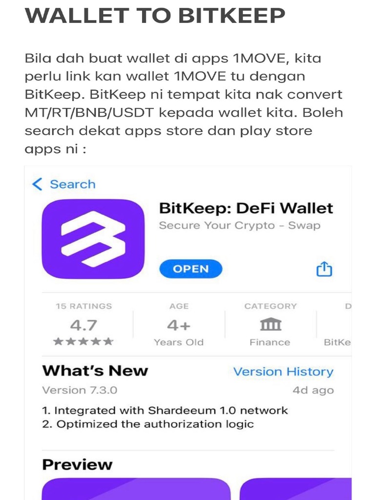WALLET TO BITKEEP by MEG | PDF