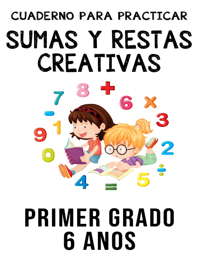 Cuaderno de Sumas y Restas Creativas 1 | PDF
