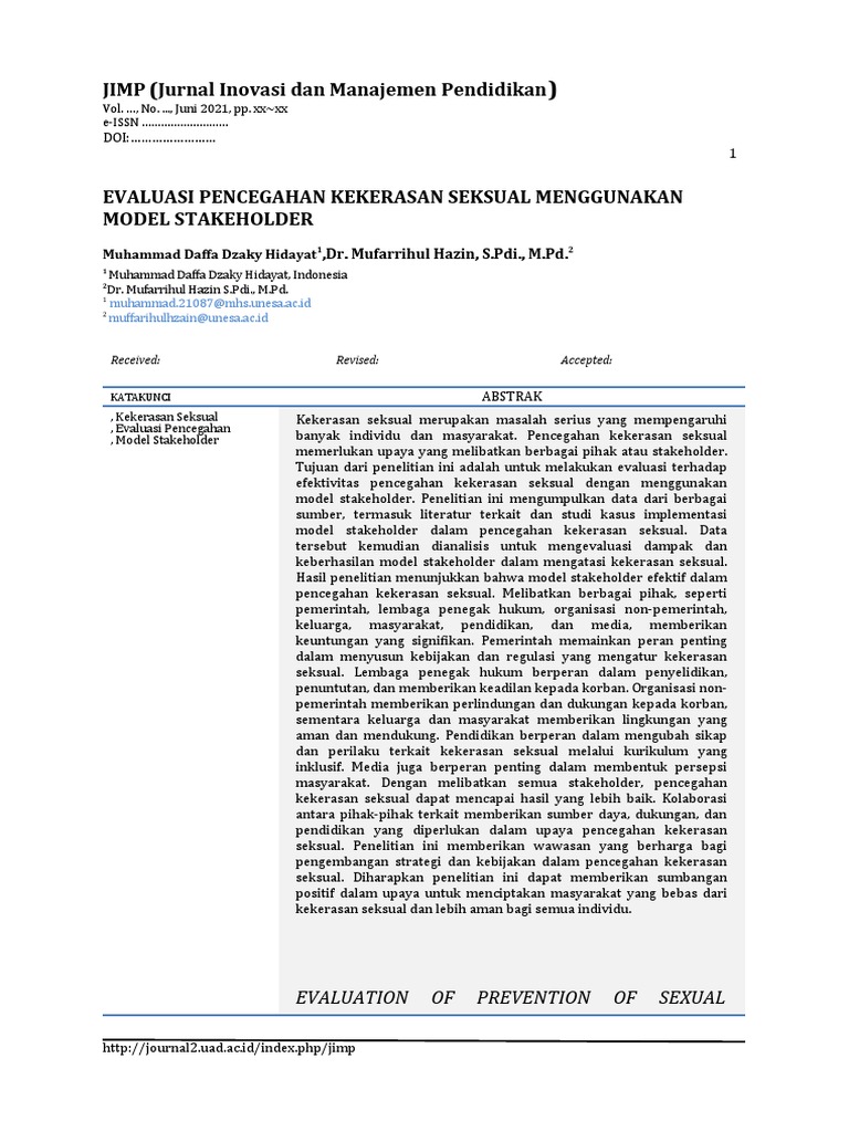 087 - Muhammad Daffa Dzaky Hidayat - Artikel Kebijakan | PDF