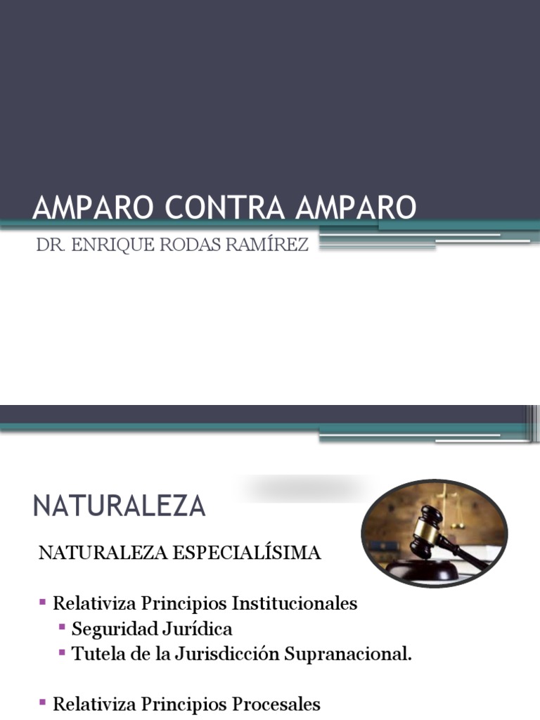 Amparo Contra Amparo | PDF