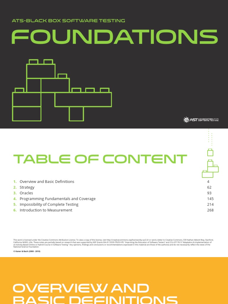 Slides Foundations 2020 | PDF | Software Testing | Unit Testing