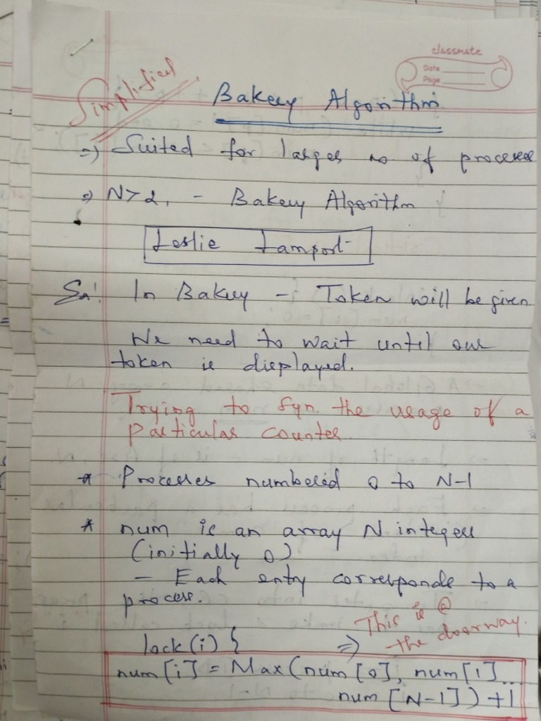 15 Bakery Algorithm 01 06 2023 Pdf 