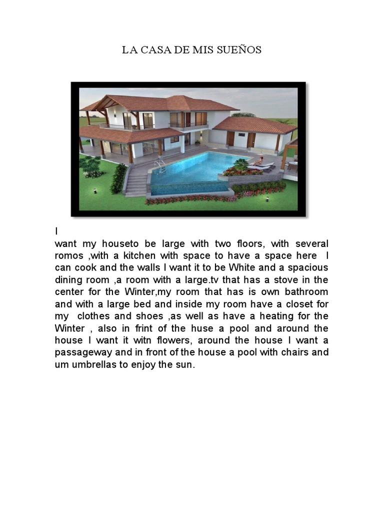La Casa de Mis Sueños | PDF