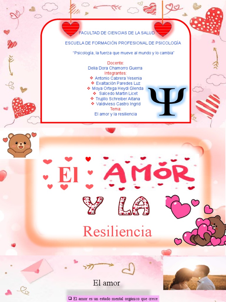 Amor y Resiliencia en Psicología | PDF | Amor | Dopamina