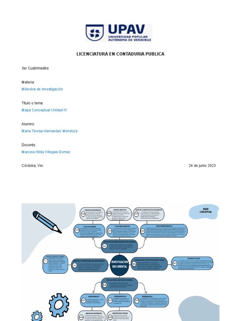 Mapa Conceptual-Unidad 4 | PDF