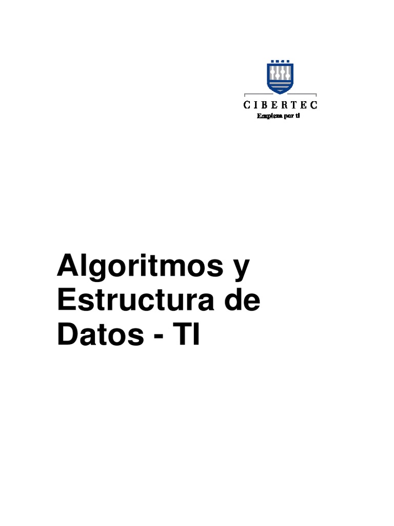 Algoritmos y Estructura de Datos TI | PDF | Objeto (informática ... Algoritmos y Estructura de Datos TI | PDF | Objeto (informática ...