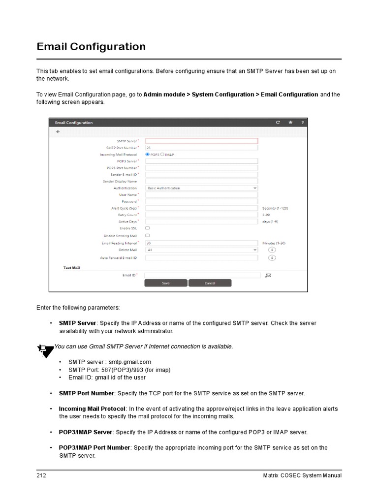 Cosec Email Alerts | PDF | Port (Computer Networking) | Internet