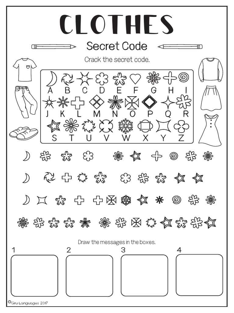 Clothes-Secret-Code | PDF