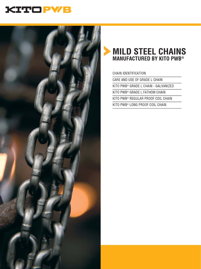 Mild Steel Chains & Fittings | PDF