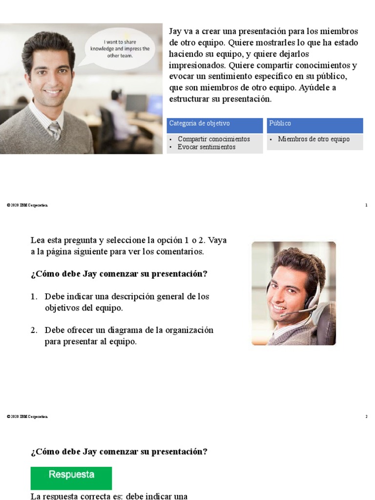 Present With Purpose - 3. Build Your Presentation Structure - es-ES | PDF