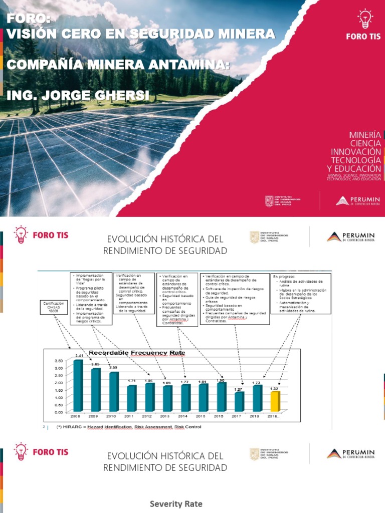 Visión Cero en Seguridad Minera | PDF