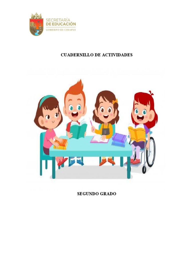 2 Cuadernillo Segundo Grado Ok Pdf Olor Té