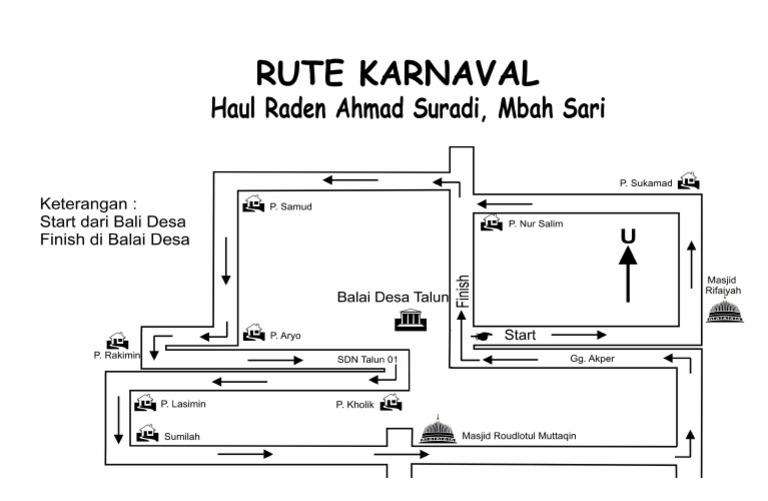 RUTE KARNAVAL 2016 | PDF