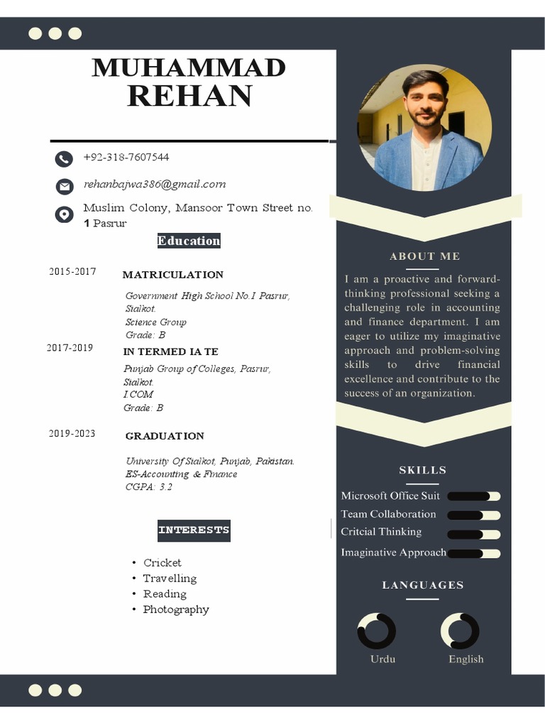 Rehan CV | PDF | Business