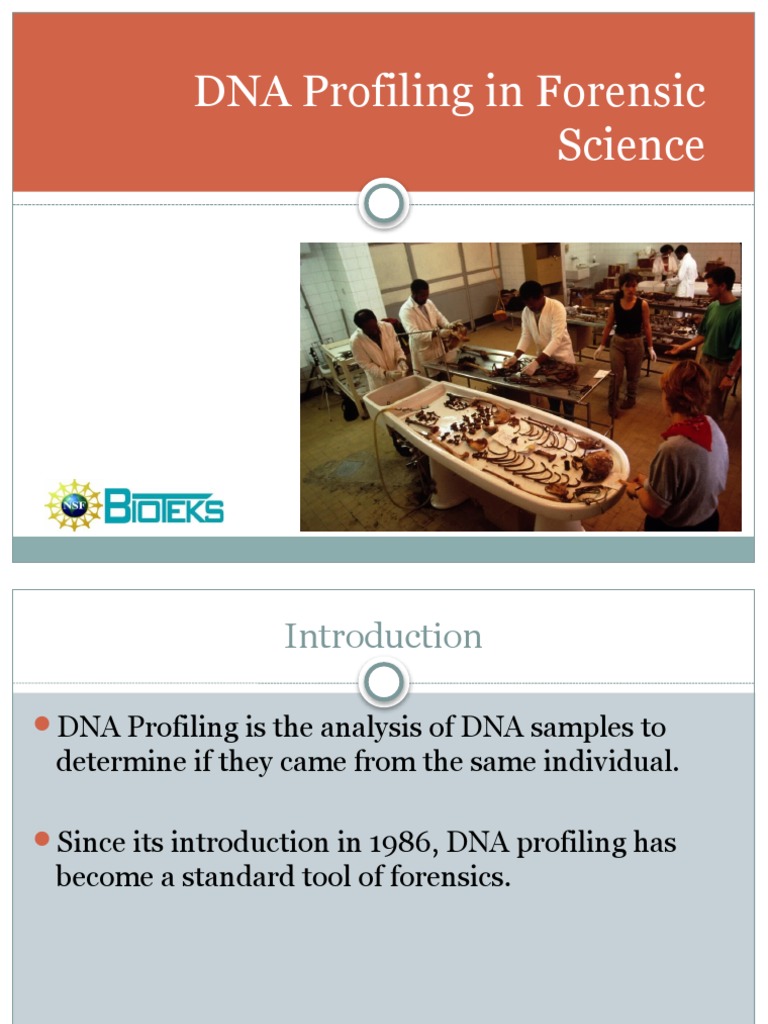 DNA Profiling in Forensics | PDF | Microsatellite | Dna Profiling
