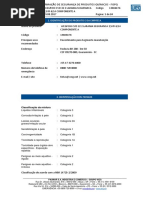 FISPQ do Catalisador MEK | PDF | Solubilidade | Vapor
