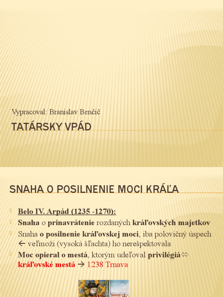 Tatársky Vpád | PDF
