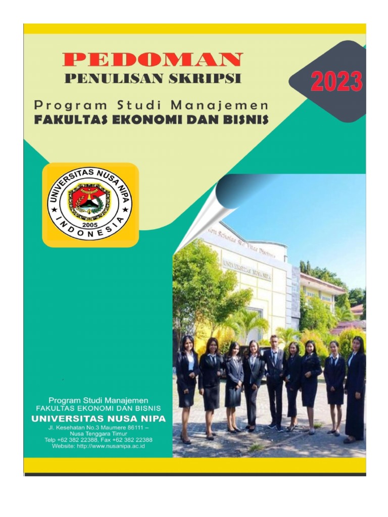 Pedoman Skripsi (MANAJEMEN, 2023) | PDF | Karier & Perkembangan | Bisnis