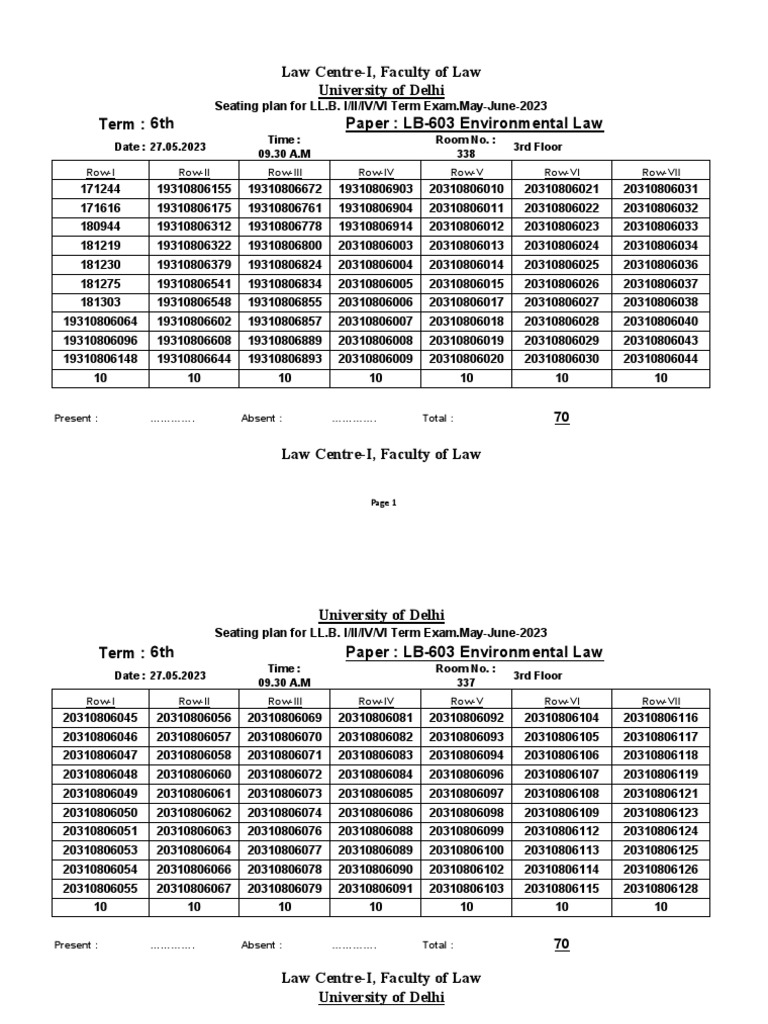 LB-603 Environmental Law | PDF | Academic Institutions | Educational ...