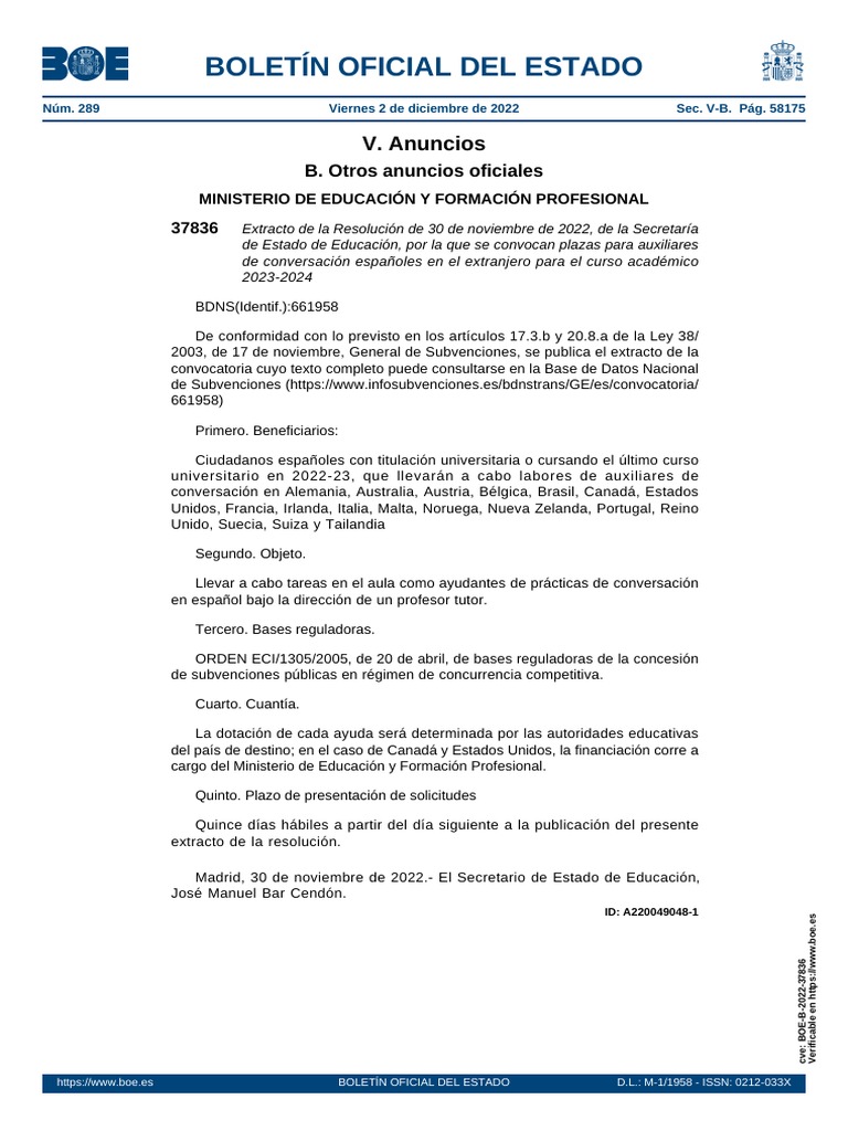 Boe B 2022 37836 | PDF