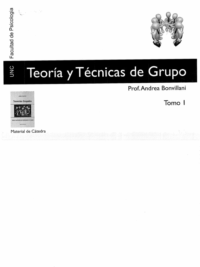 Teoria y Tecnica de Grupo Modulo I | PDF Teoria y Tecnica de Grupo Modulo I | PDF