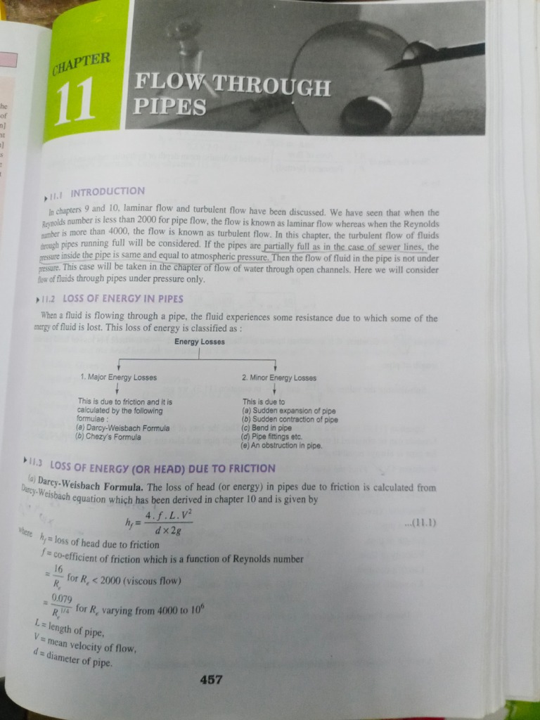 Flow Through Pipes | PDF