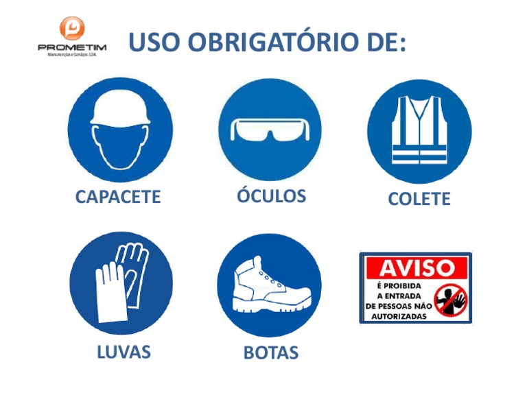 Placas de Uso Obrigatório de EPI | PDF