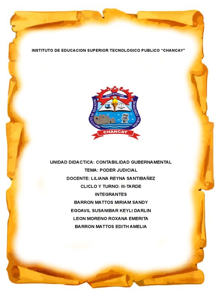 Poder Judicial | PDF | Judicaturas | Jurisdicción