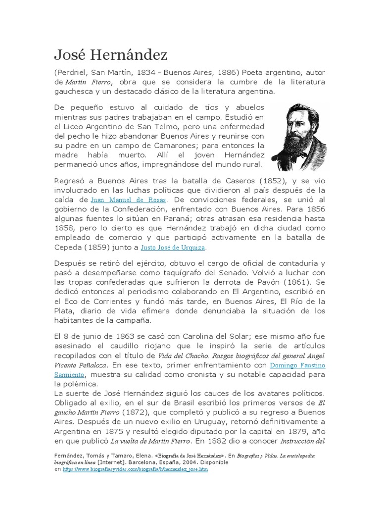 José Hernández | PDF | Argentina