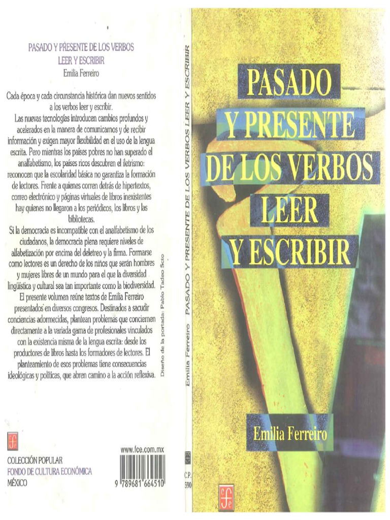 Pasado y Presente de Los Verbos Leer y Escribir | PDF