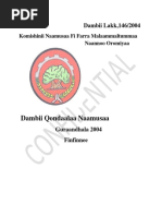 Formaatii Gabaasa Torbee Lama. | PDF