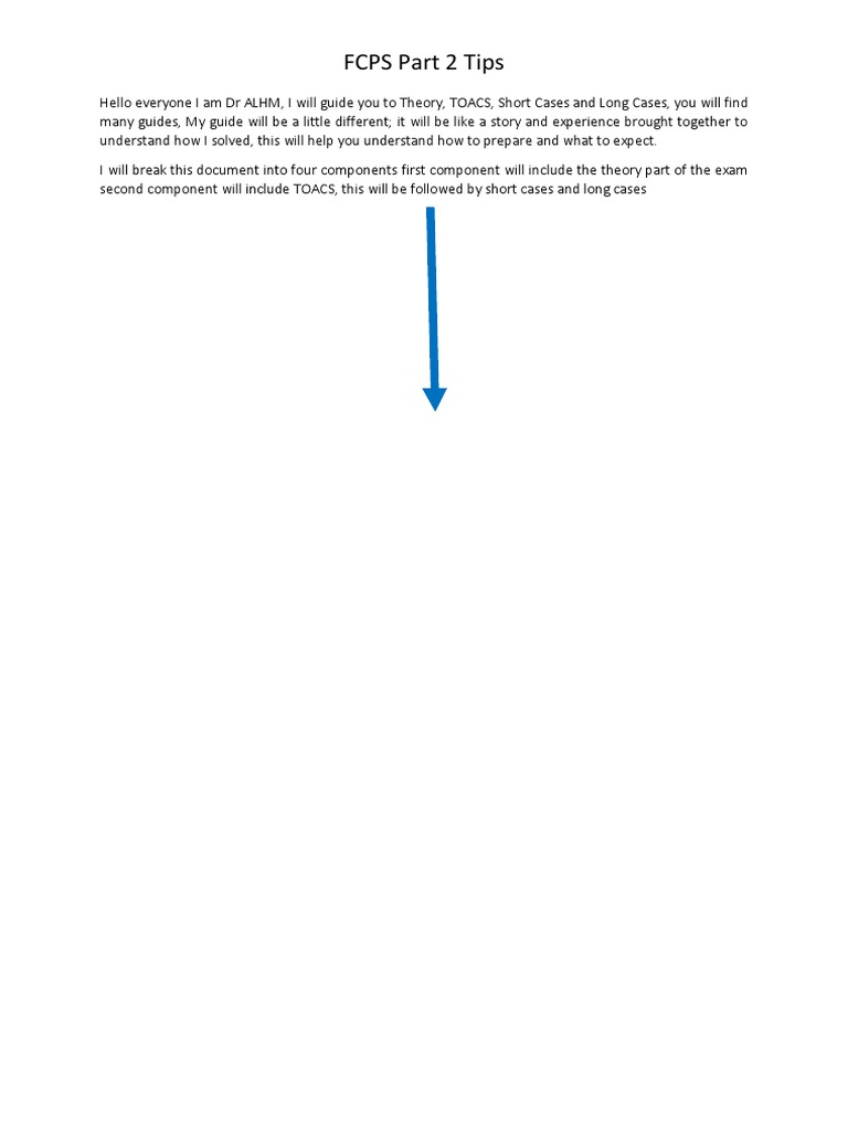 FCPS Exam Guidance | PDF | Surgery | Multiple Choice