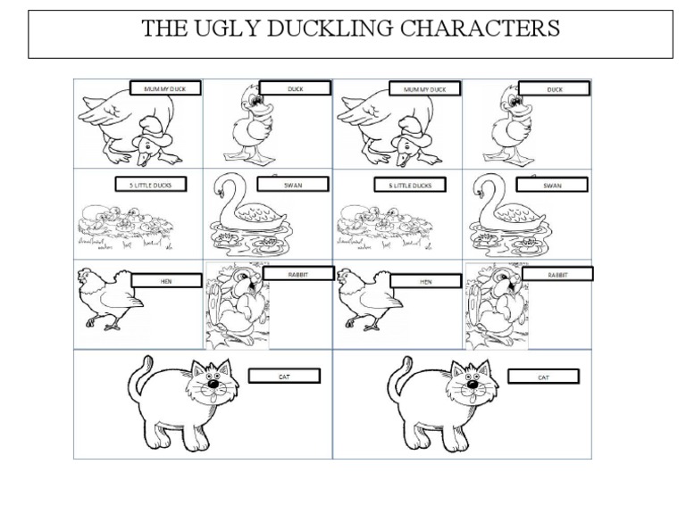 The Ugly Duckling Characters | PDF