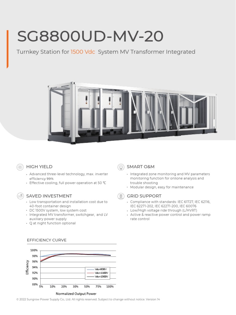 DS 20221019 SG8800UD-MV-20 Datasheet V14 EN | PDF