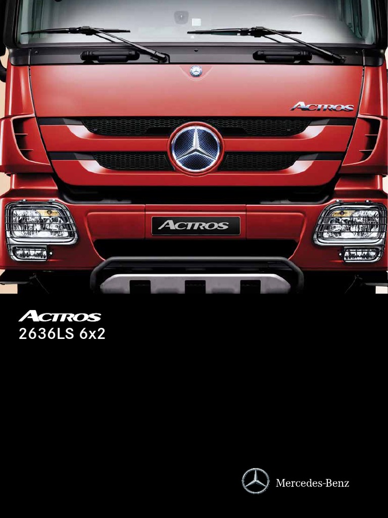 Actros 2636 LS: Especificaciones Técnicas | PDF