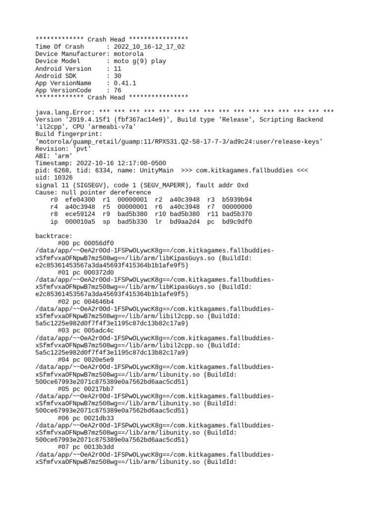 mod_menu_crash_2022_10_16-12_17_02 | PDF | Computer Hardware | Computer ...