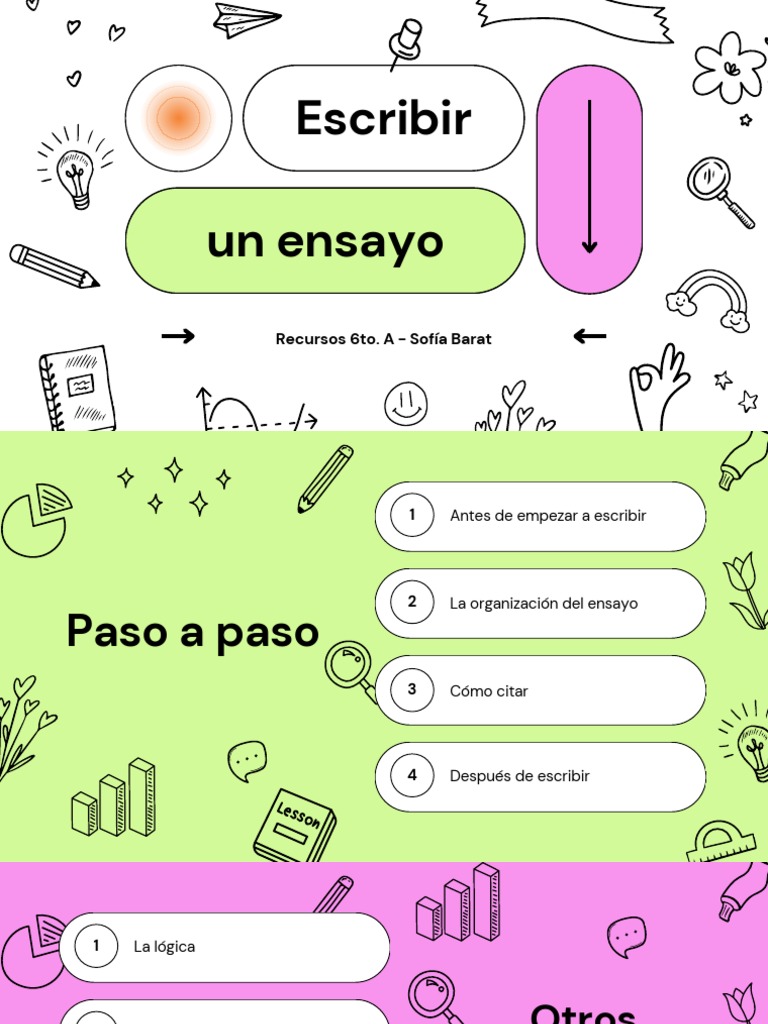 Escribir Un Ensayo | PDF | Ensayos