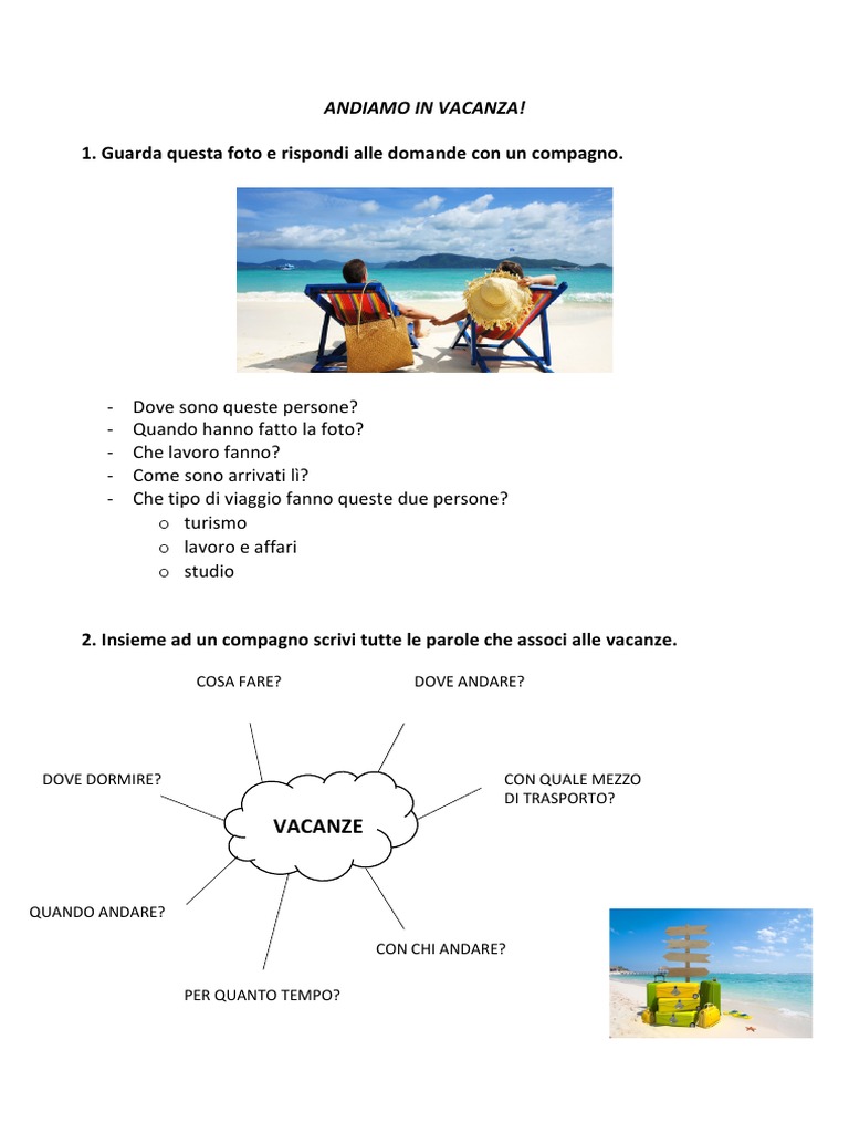 Vacanze A1 PDF | PDF