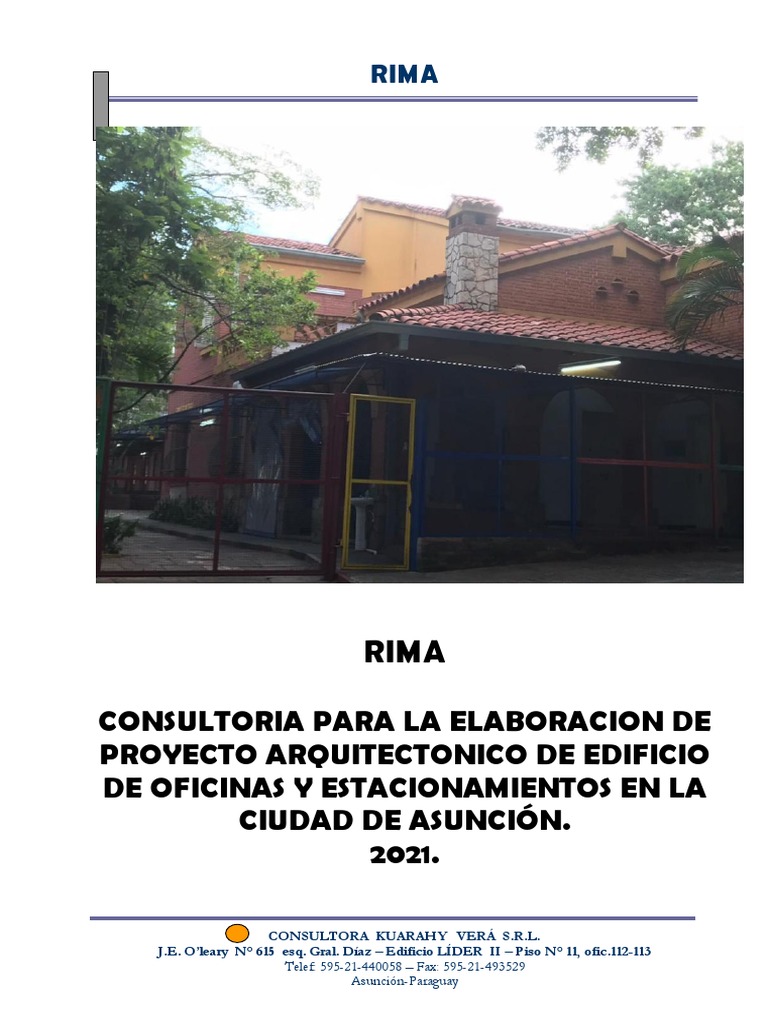 889 2021 Rima Edificio Espana 1 | PDF | Entorno natural | Residuos