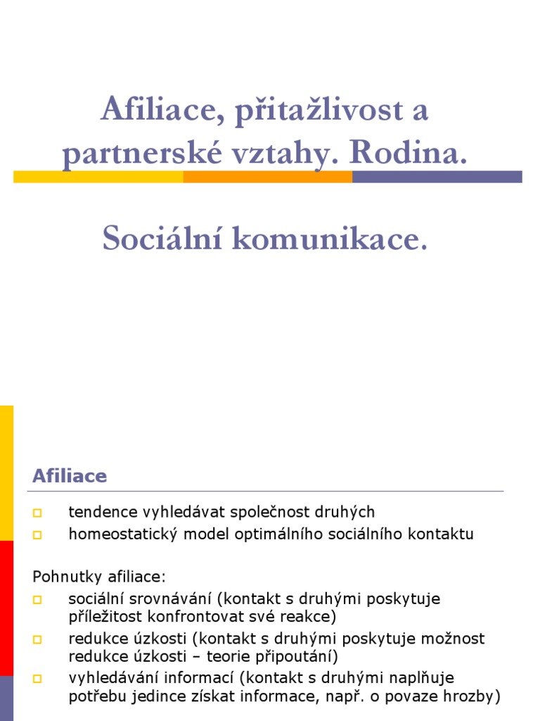 Prezentace - Sociální psychologie | PDF