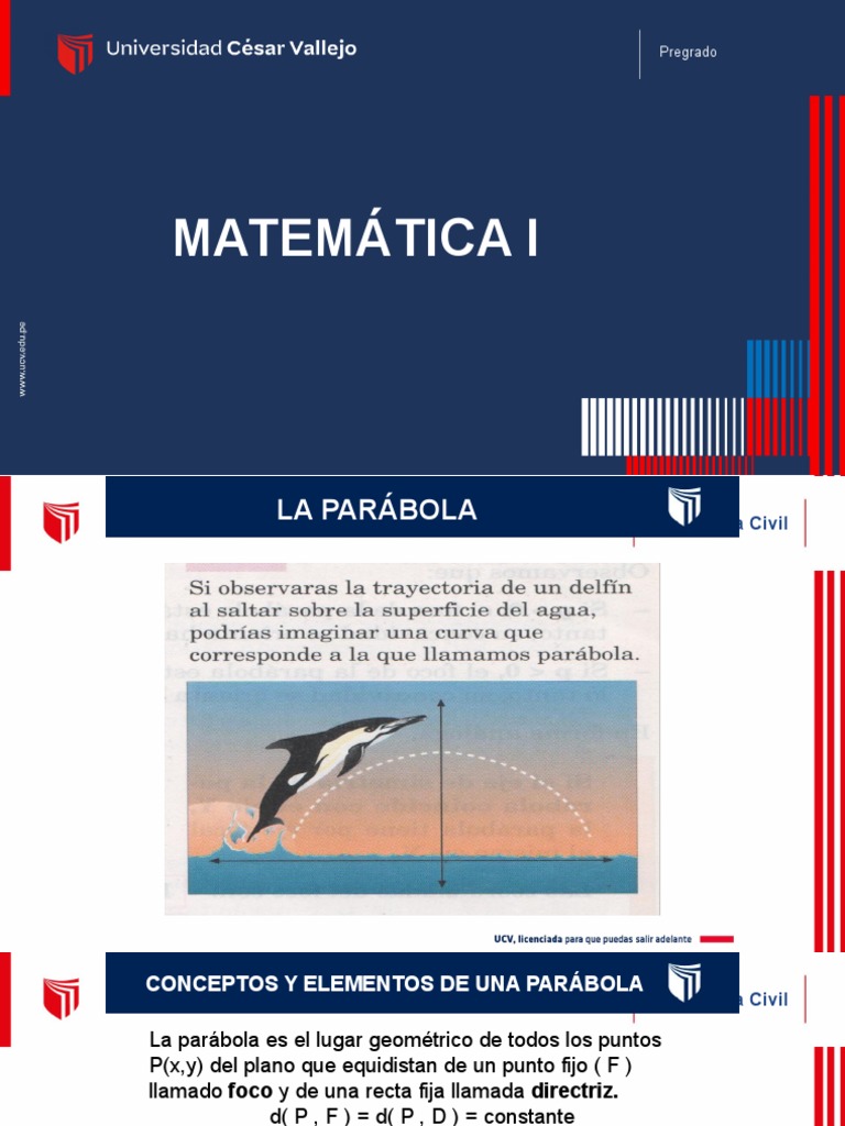 5.1 Sesión 07-Ecuación de La Parábola - Tagged | PDF