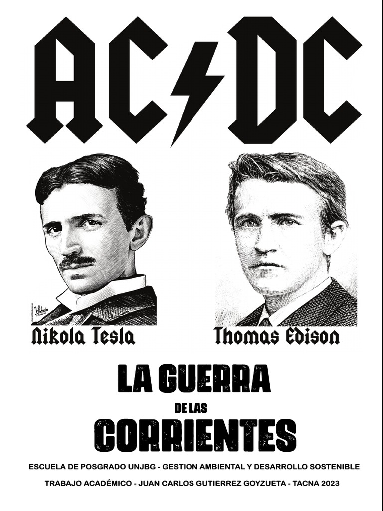 La guerra de las corrientes: Tesla vs Edison | PDF | Thomas Edison ...