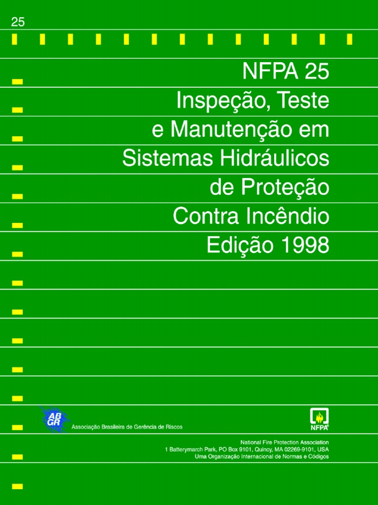 Nfpa 25-98 Port PDF | PDF
