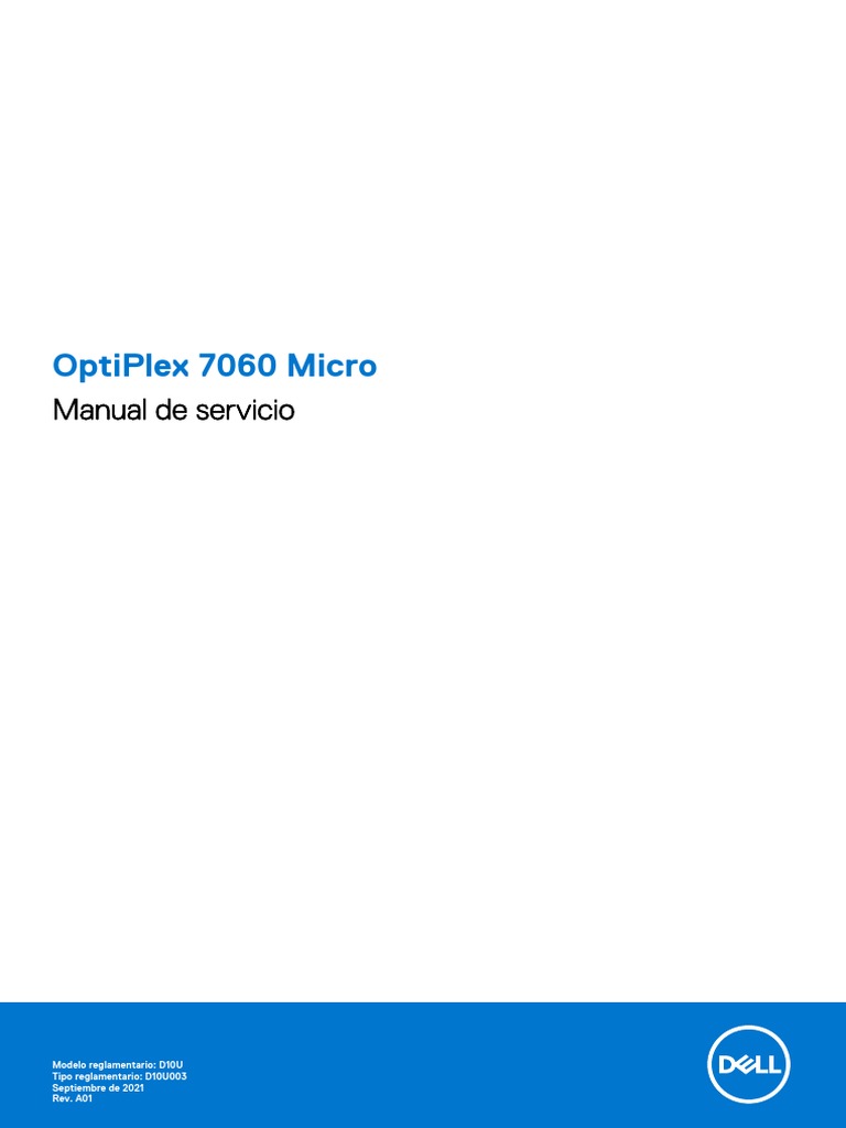 Opti 7060 Micro Service Manual Es XL | PDF | USB | Hdmi