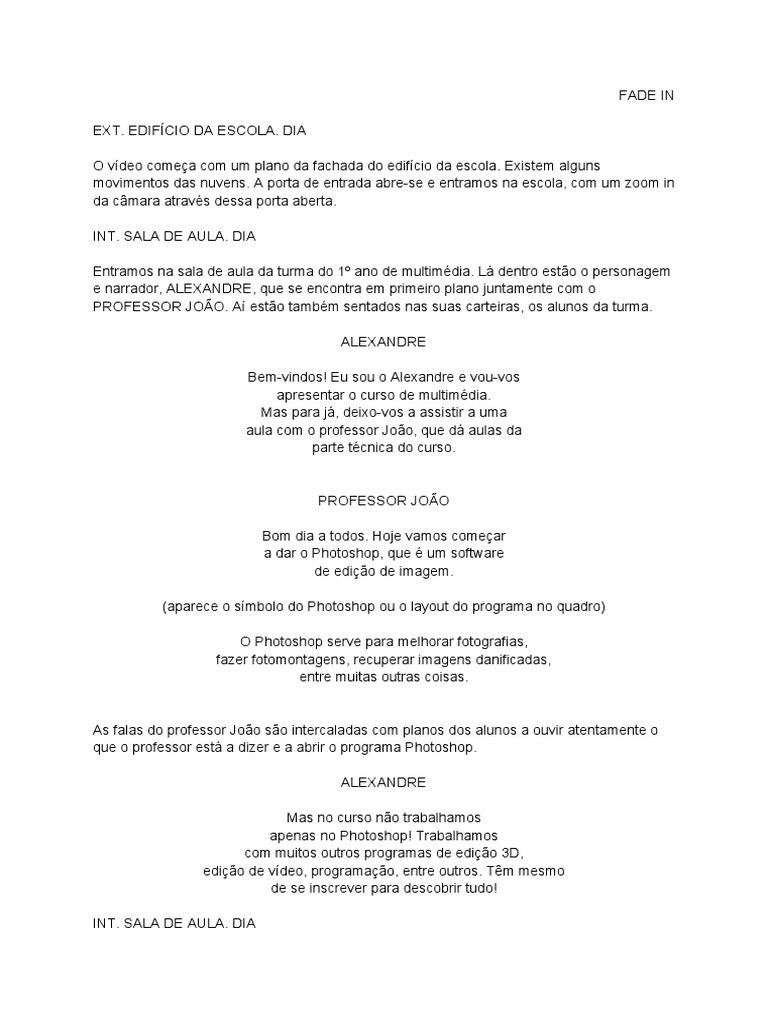 Curso de Multimédia na Escola | PDF | Imagem | Vídeo