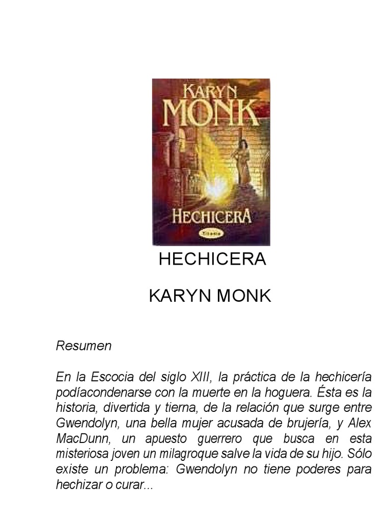 Hechicera - Kryn Monk | PDF | Brujería