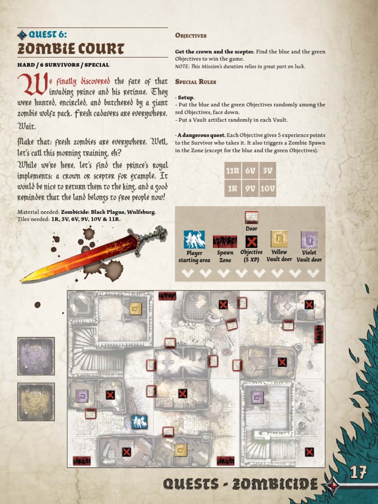 Zombie Quest for Gamers | PDF