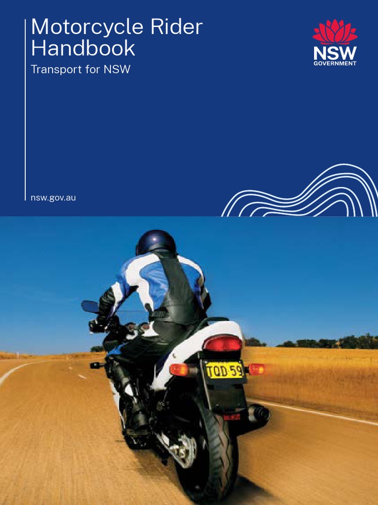 Motorcycle Riders Handbook | PDF | Motorcycle | Land Transport